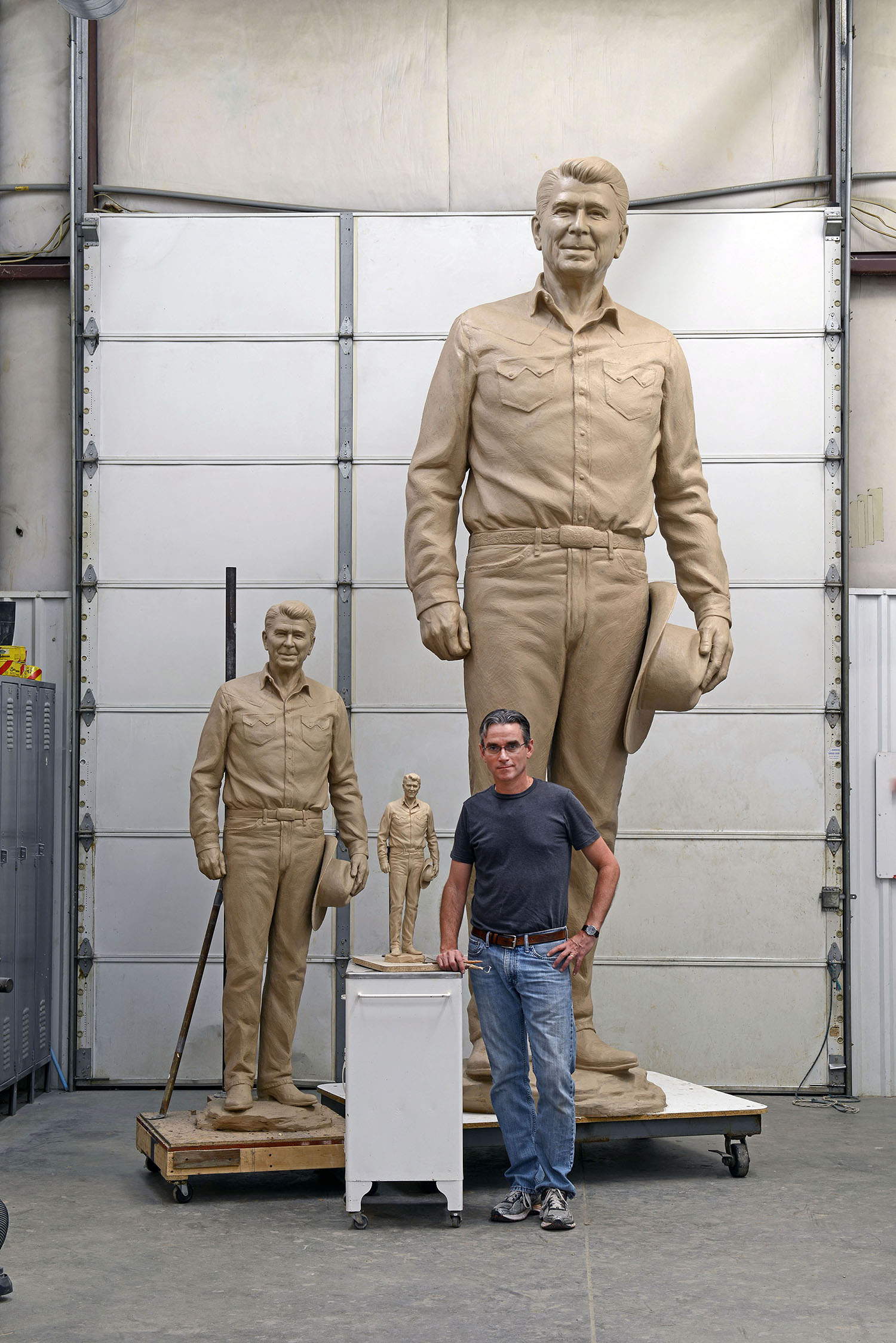 President Ronald Reagan - Chas Fagan Fine Art