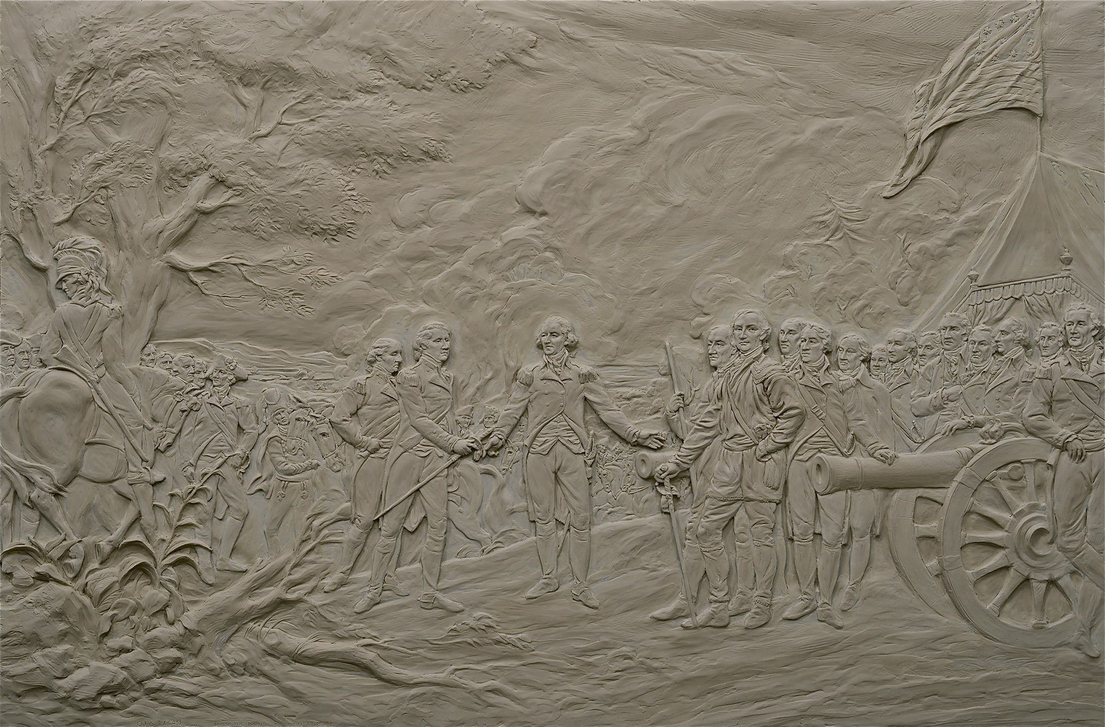 “Surrender at Saratoga” - Chas Fagan Fine Art